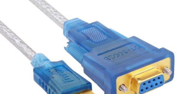 DTECH DT-5002B USB TO FEMALE DB9 PIN RS232 CONVERTER