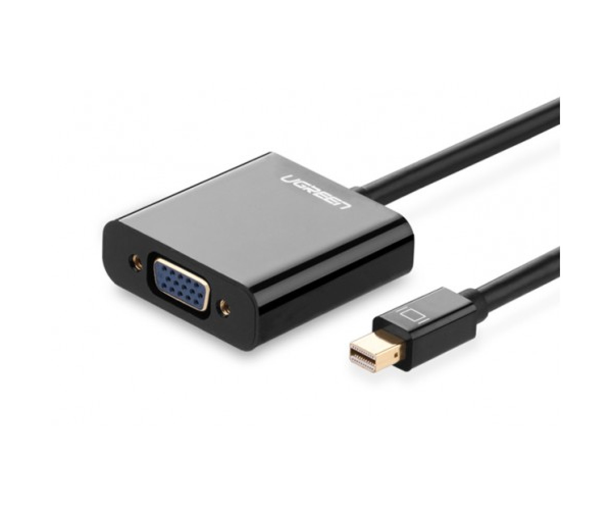 UGREEN 10459 MINI DP TO VGA CONVERTER (BLACK)